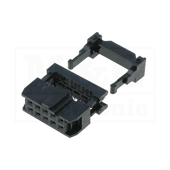 M&G Electronic | KONEKTOR DIN 41651 10 PINA KABL.+DRŽAČ