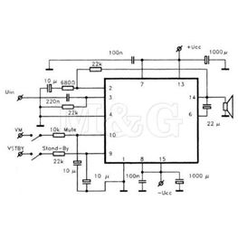 M&G Electronic | INTEGRISANO KOLO TDA7294