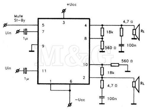 M&G Electronic | INTEGRISANO KOLO TDA7365