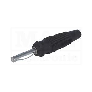 M&G Electronic | UTIKAČ BANANA 4 MM VQ 30 CRNI